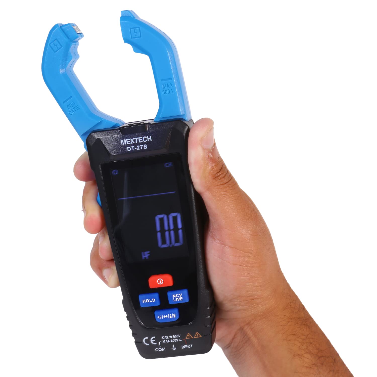 MEXTECH DT27S DIGITAL TRUE RMS SMART CLAMP METER