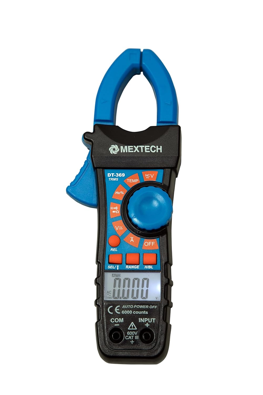 MEXTECH DT369 Digital True RMS Clamp Meter