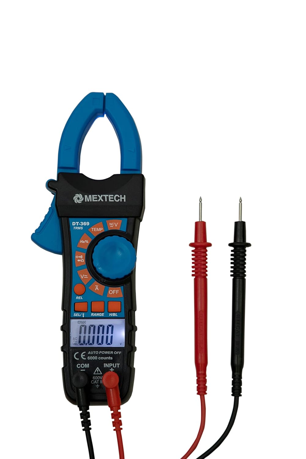 MEXTECH DT369 Digital True RMS Clamp Meter